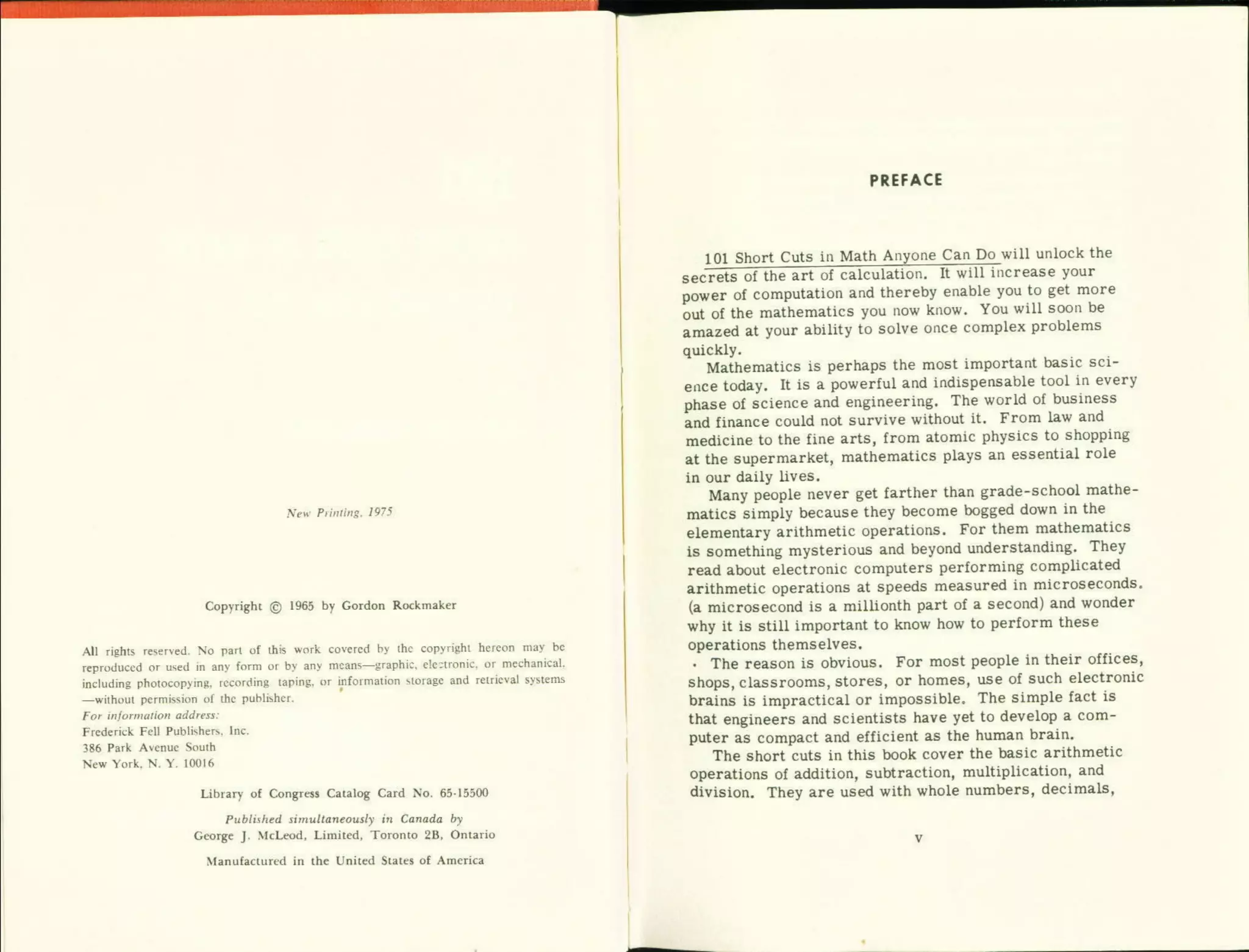 101 shortcuts in math | PDF