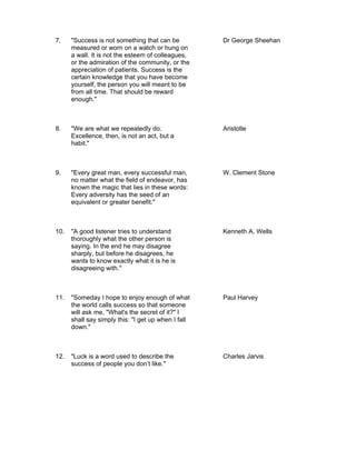 101 success quotes | PDF