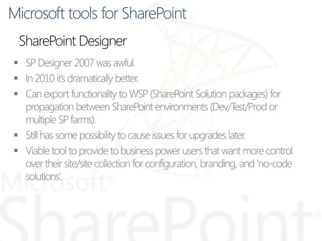 101: The Basics "What is this thing called SharePoint?" | PPT