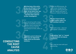 101 tips and tricks to improve your root cause analisys | PPT