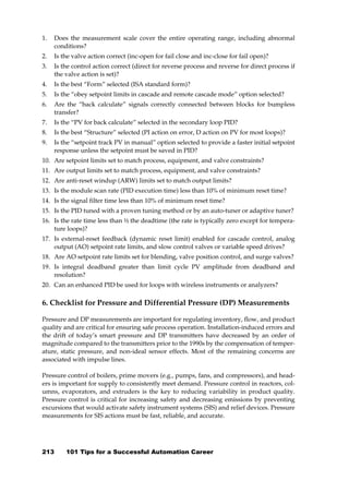 101 Tips for a Successful Automation Career Appendix C | PDF