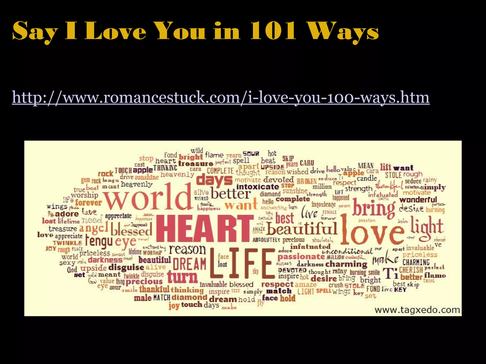 101 ways to_use_tagxedo | PPT