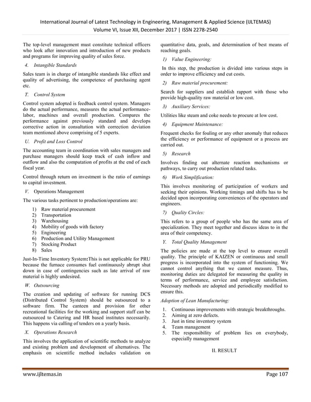 Management of Propylene Recovery Unit | PDF