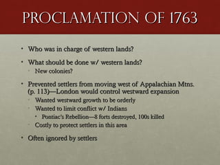 The French & Indian War | PPT
