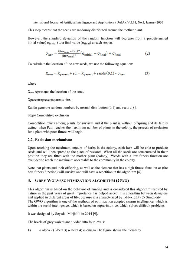 A HYBRID ALGORITHM BASED ON INVASIVE WEED OPTIMIZATION ALGORITHM AND ... A HYBRID ALGORITHM BASED ON INVASIVE WEED OPTIMIZATION ALGORITHM AND ...