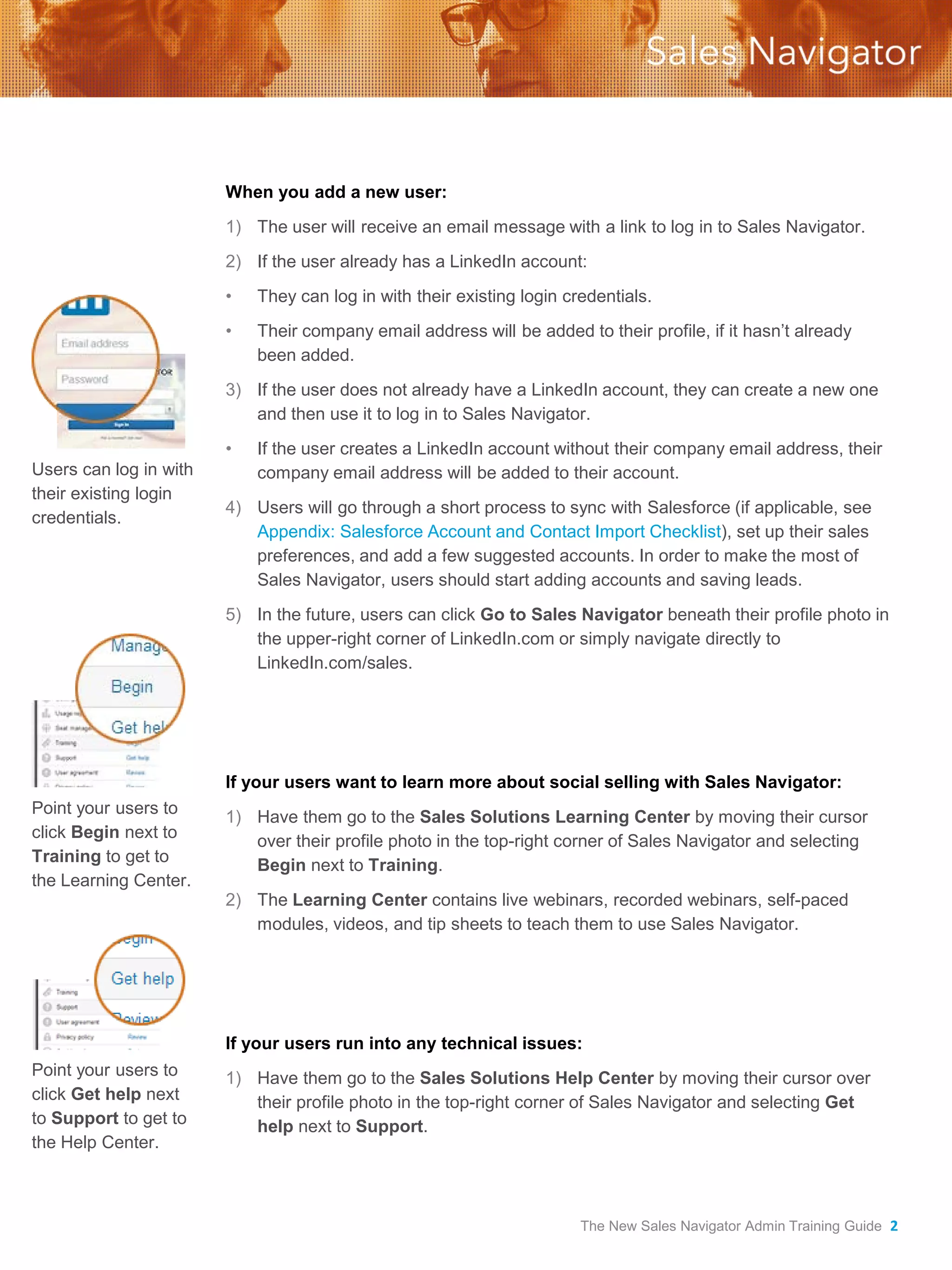 The New Sales Navigator: Admin Training Guide | PDF
