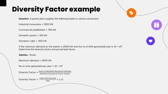 Load factor & Diversity factor of a Power Station | PDF