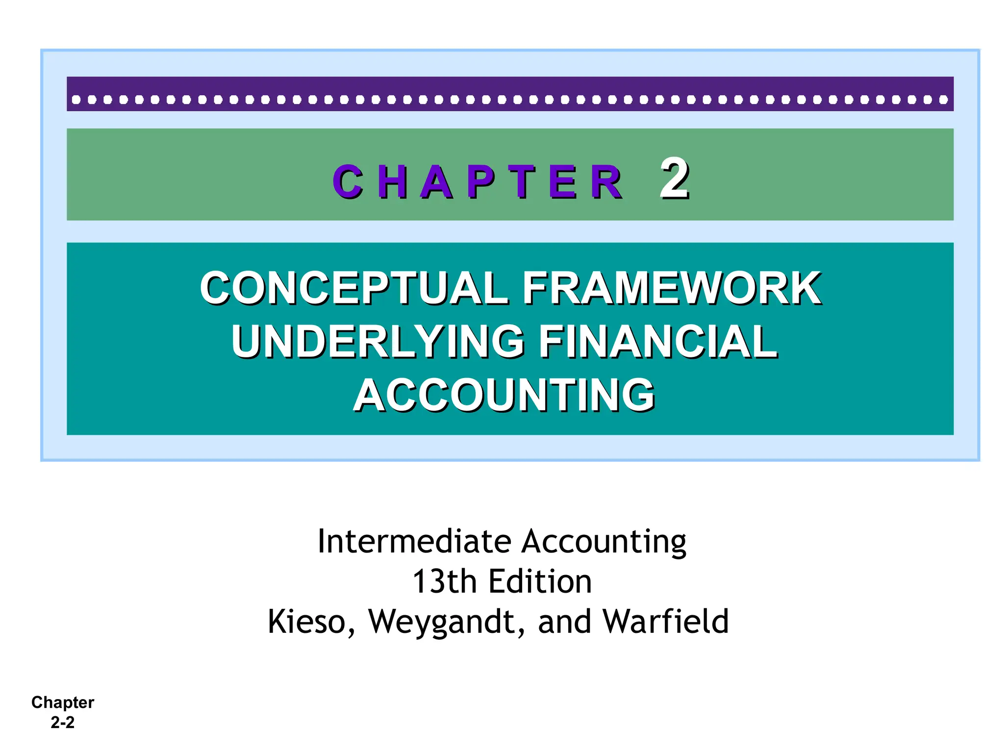 CONCEPTUAL FRAMEWORK UNDERLYING FINANCIAL ACCOUNTING | PPT