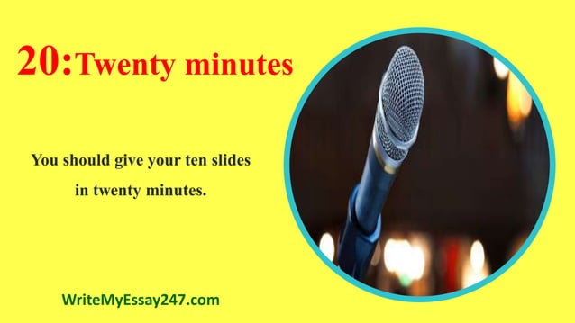 The 10 20 30 Ruls Of PowerPoint ? | PPTX