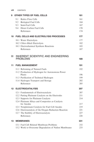 Fuel Cells Problems And Solutions Bagotsky Vs | PDF