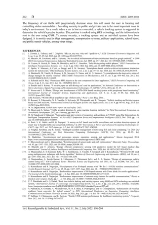 IoT based E-vehicle monitoring system using sensors and imaging processing algorithm | PDF