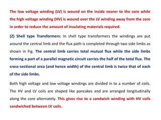 General concepts, construction and design of transformer | PDF