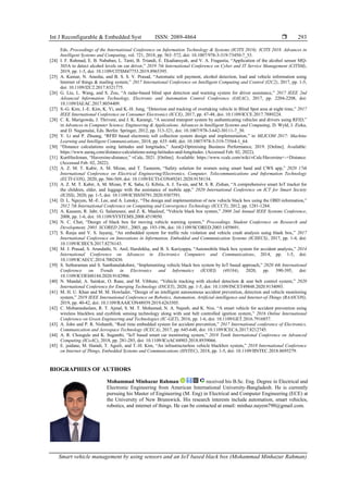 Smart vehicle management by using sensors and an IoT based black box | PDF