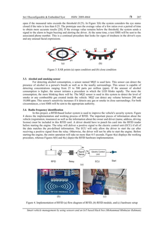 Smart vehicle management by using sensors and an IoT based black box | PDF