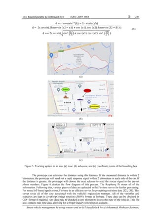 Smart vehicle management by using sensors and an IoT based black box | PDF