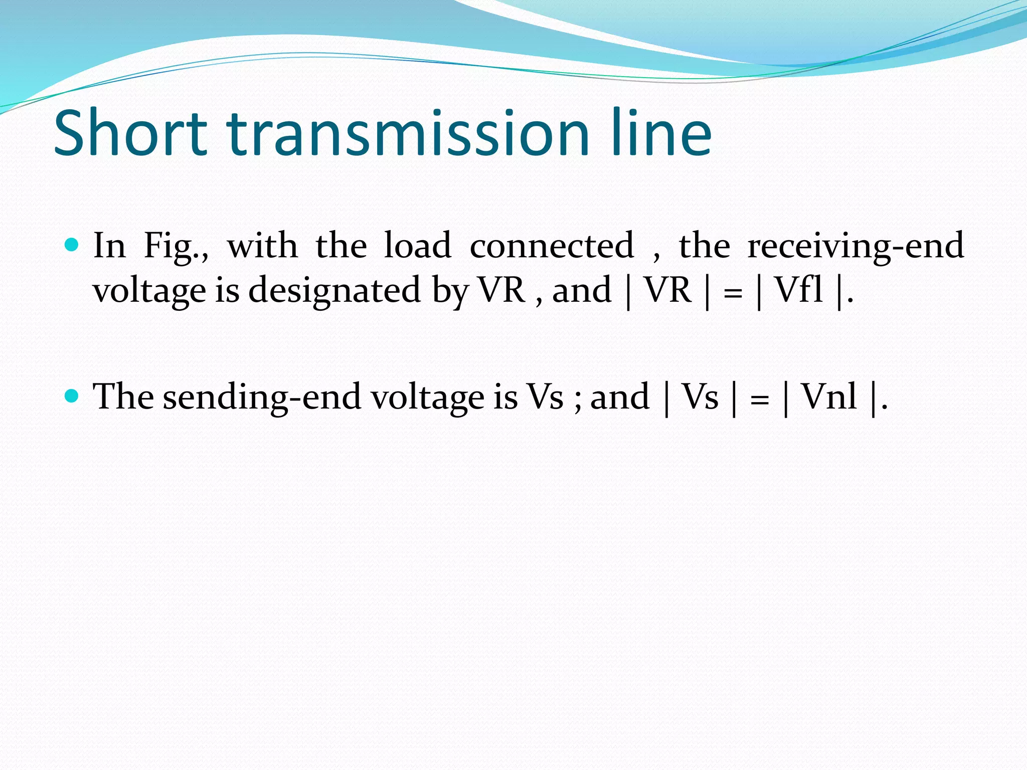 short transmission line | PPTX