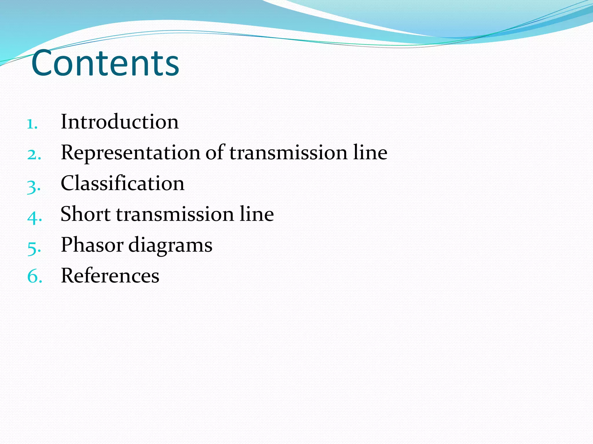 short transmission line | PPTX