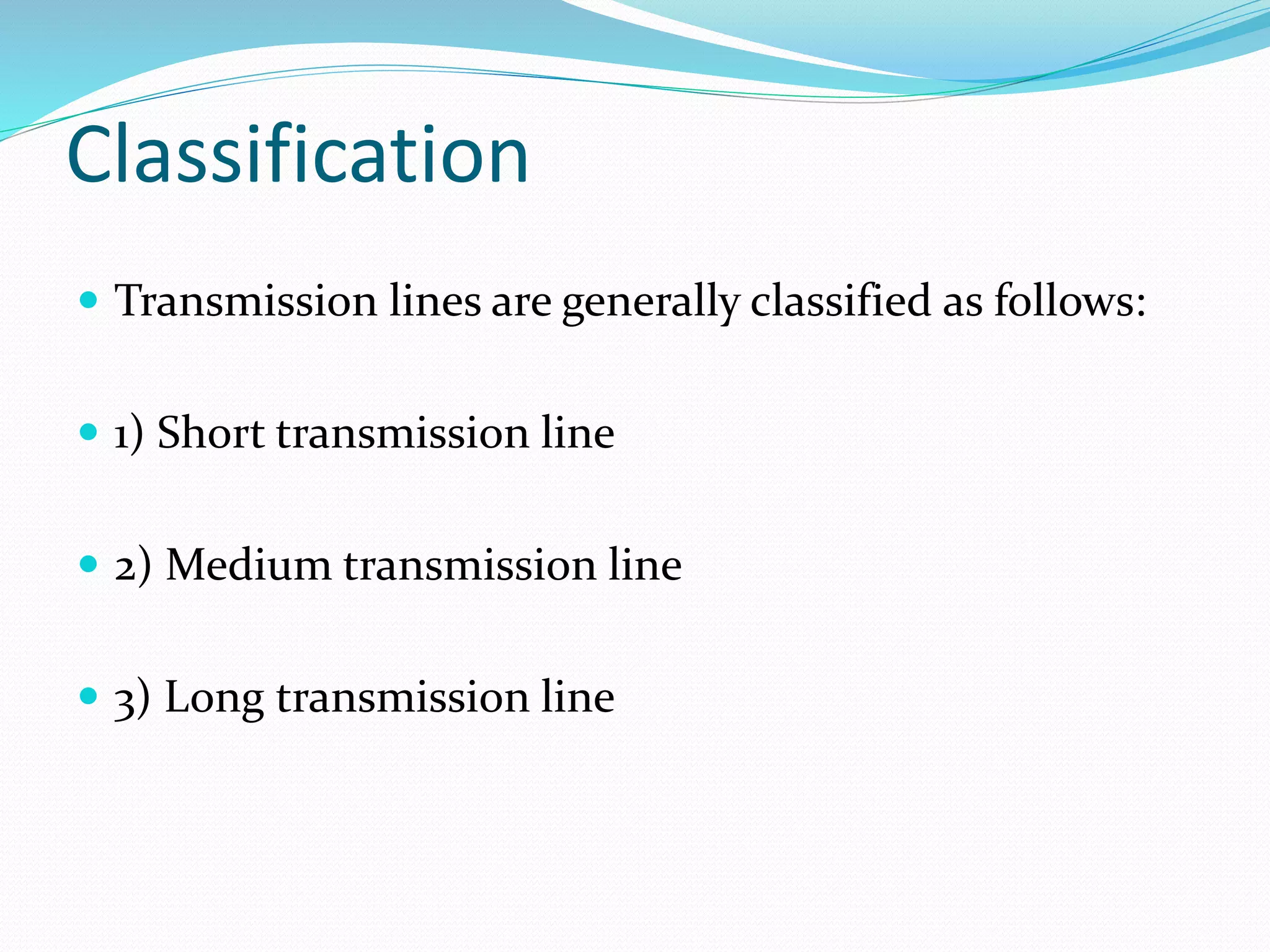 short transmission line | PPTX
