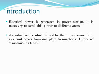 short transmission line | PPTX | Computer Networking | Computing