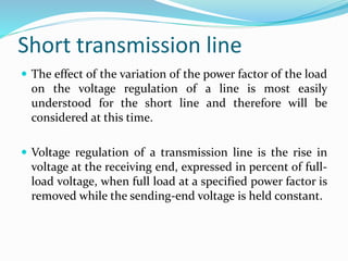 short transmission line | PPTX | Computer Networking | Computing