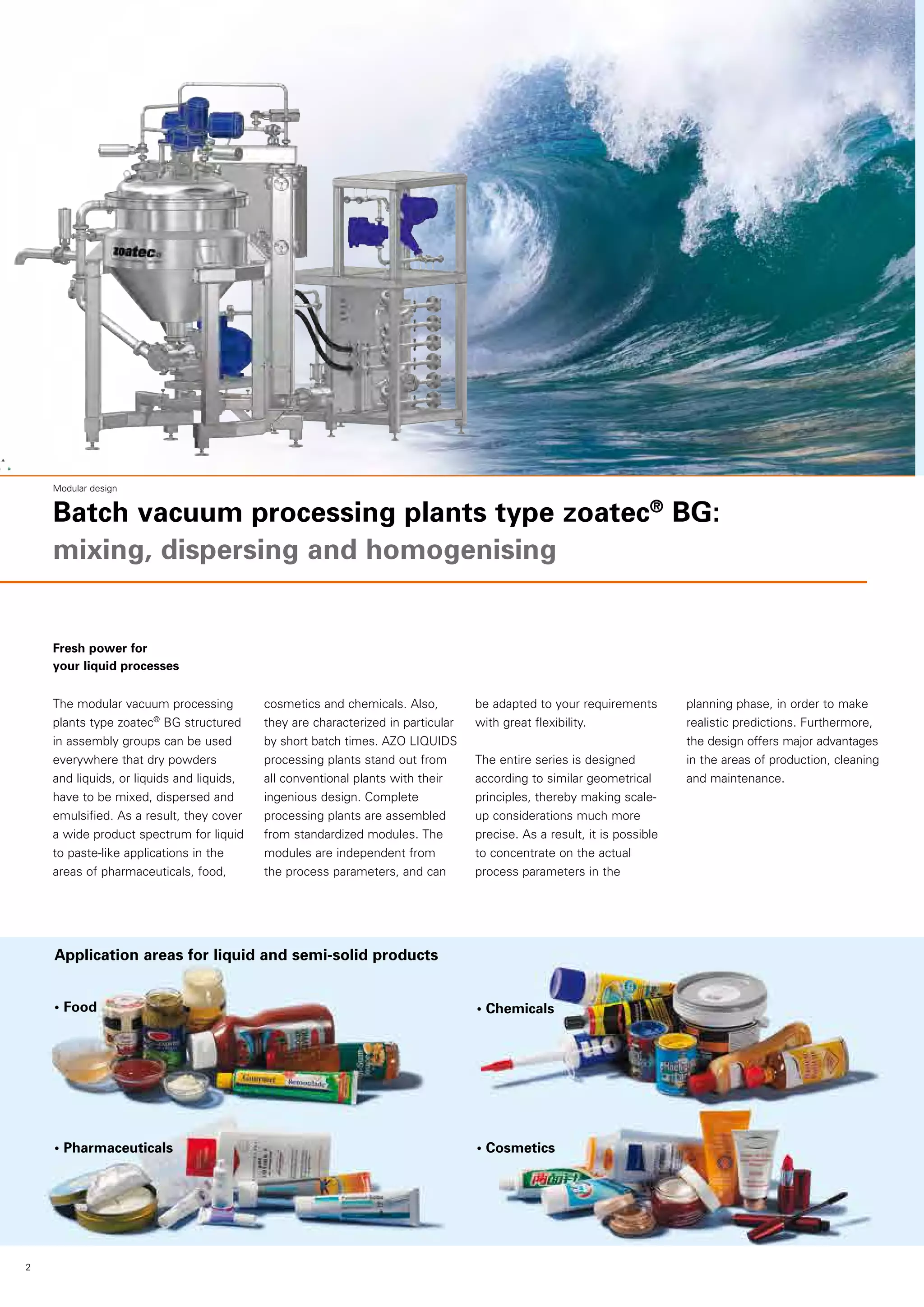 Batch Vacuum Processing Plant | PDF