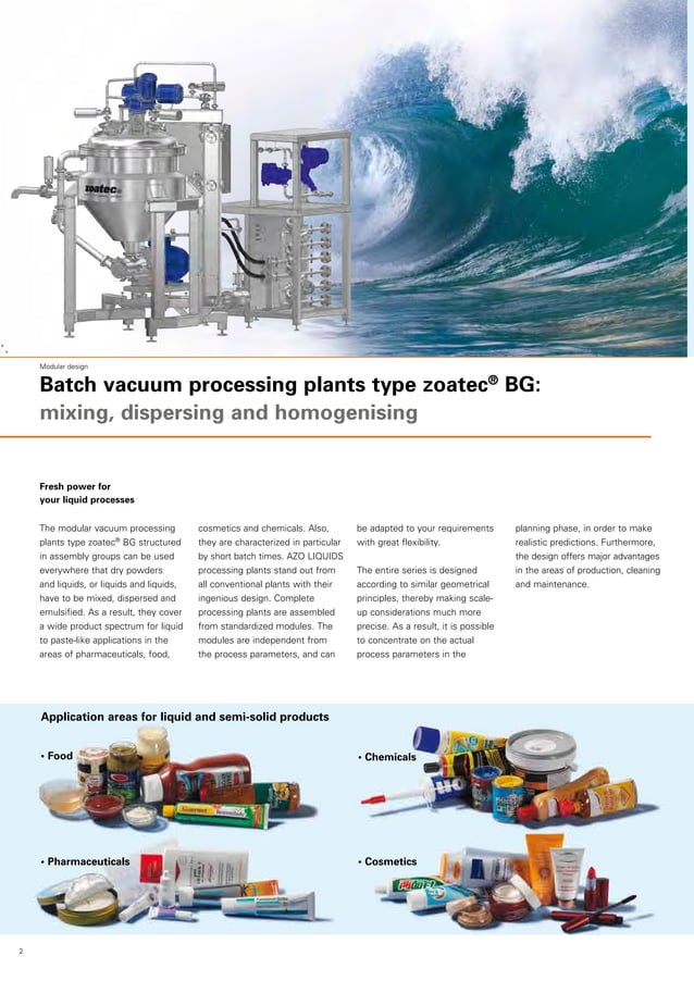 Batch Vacuum Processing Plant | PDF