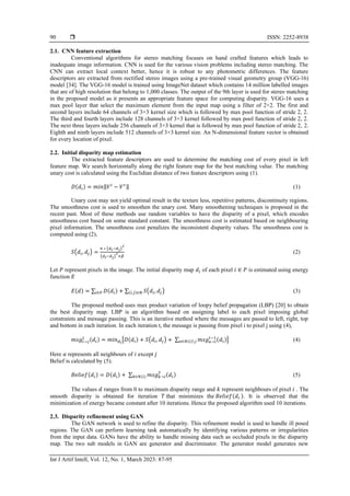 A deep learning based stereo matching model for autonomous vehicle | PDF