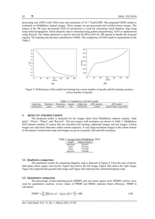 A deep learning based stereo matching model for autonomous vehicle | PDF