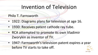 Television: Broadcast and Beyond | PPT