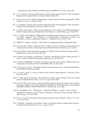 ACR: A CLUSTER-BASED ROUTING PROTOCOL FOR VANET | PDF