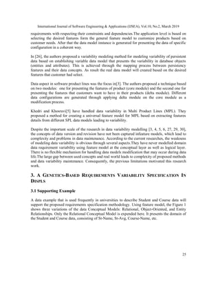 Requirements Variability Specification for Data Intensive Software | PDF