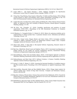 Bio-Inspired Requirements Variability Modeling with use Case | PDF