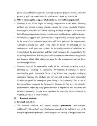 Manage a successfull business project assignment | PDF