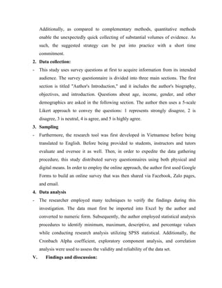 Manage a successfull business project assignment | PDF