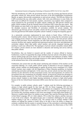 AN INVESTIGATION INTO THE EFFECTIVENESS OF THE CURRICULUM AND ...