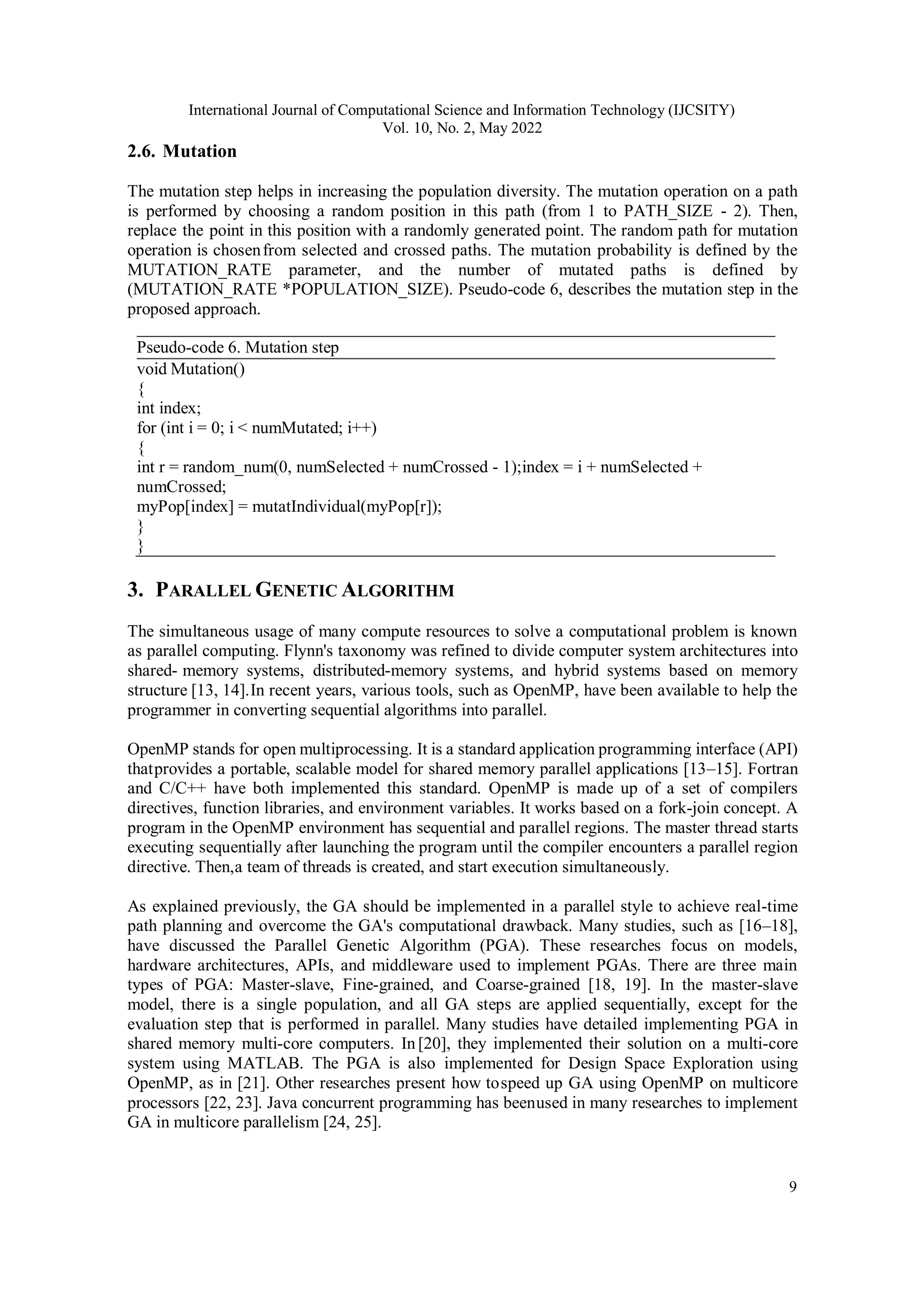 UAV PATH PLANNING USING GENETIC ALGORITHMWITH PARALLEL IMPLEMENTATION | PDF