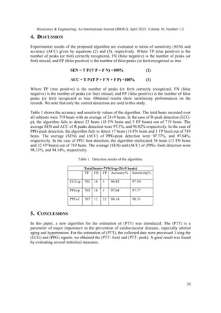 A NEW LOW-COMPLEXITY ALGORITHM FOR THE PULSE TRANSIT TIME EVALUATION | PDF