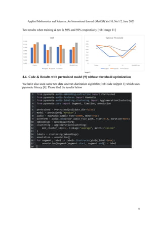 OPTIMIZING SIMILARITY THRESHOLD FOR ABSTRACT SIMILARITY METRIC IN ...