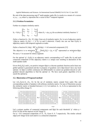 OPTIMIZING SIMILARITY THRESHOLD FOR ABSTRACT SIMILARITY METRIC IN SPEECH DIARIZATION SYSTEMS: A ...