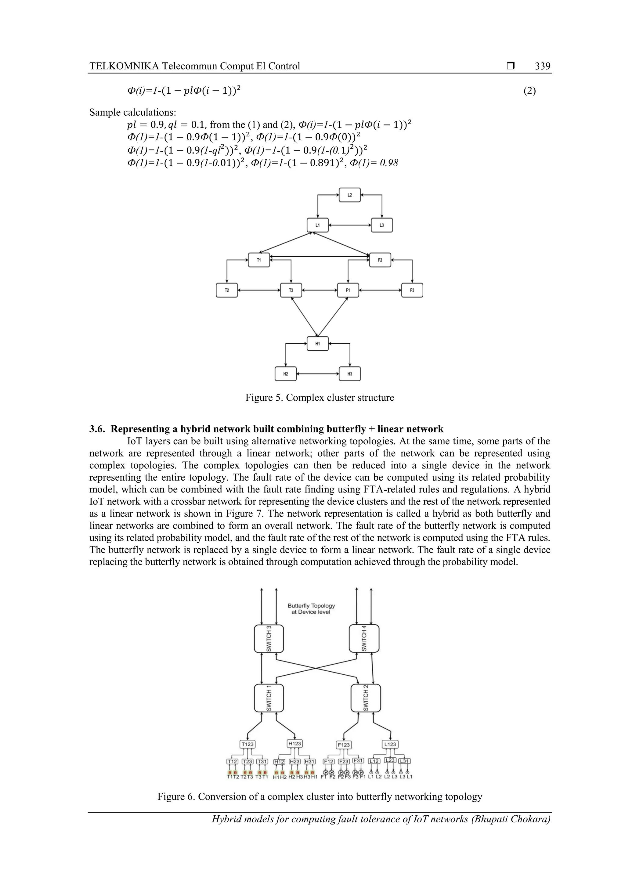 Hybrid models for computing fault tolerance of IoT networks | PDF