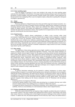 Enhancements in the world of digital forensics | PDF | Databases | Computer Software and ...