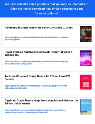 Chromatic graph theory 1st Edition Gary Chartrand | PDF