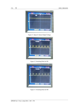 Simulation and Implementation of Quasi-Z-Source Based Single-stage Buck/boost Inverter Fed ...
