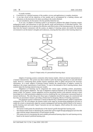 Model for motivating learners with personalized learning objects in a hypermedia adaptive ...