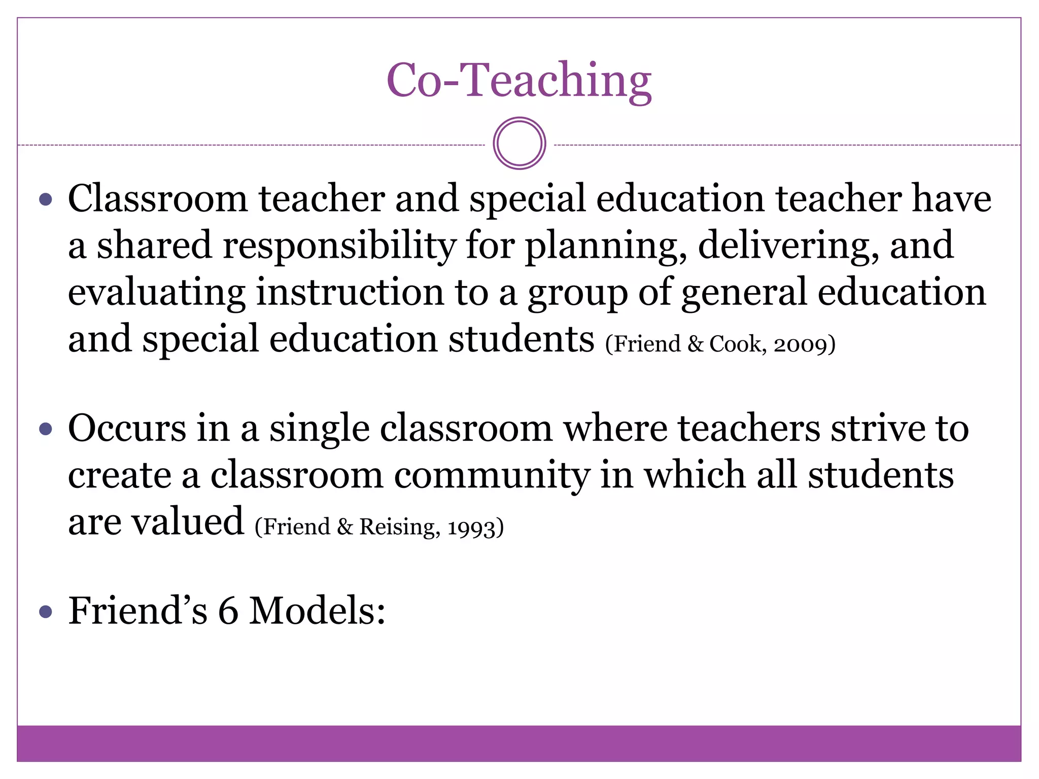 collaborative teaching | PPTX