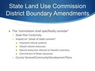 Water Resource Demand and Supply: Hawaii’s Statewide Planning and Land ...