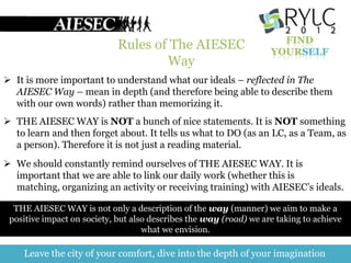 AIESEC WAY | PPT