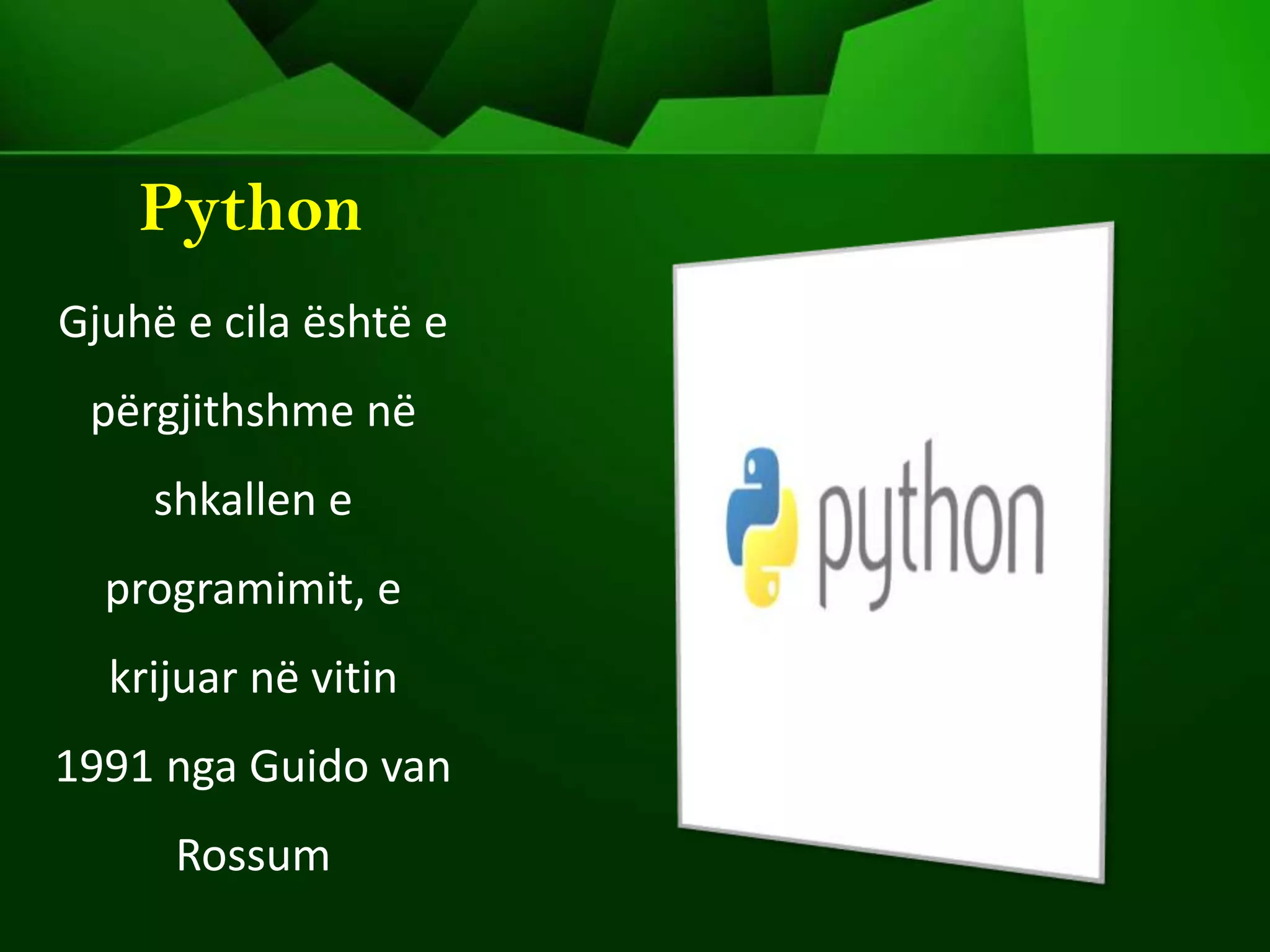 Programming Languages | PPTX