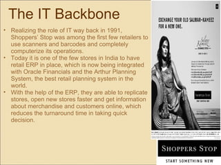 shoppers stop | PPT