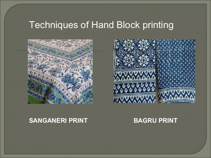 Block Printing block-printing